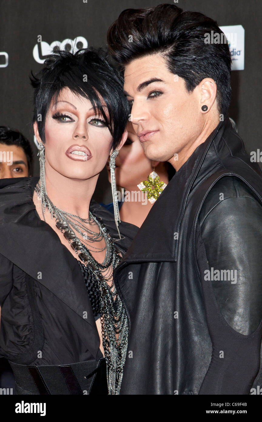 Adam Lambert at arrivals for The Logo NEW NOW NEXT Awards 2011, The ...