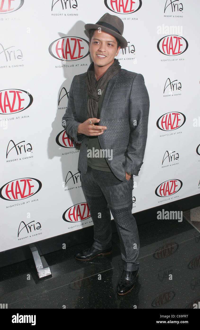 Bruno Mars in attendance for Bruno Mars New Year's Day Concert at HAZE ...