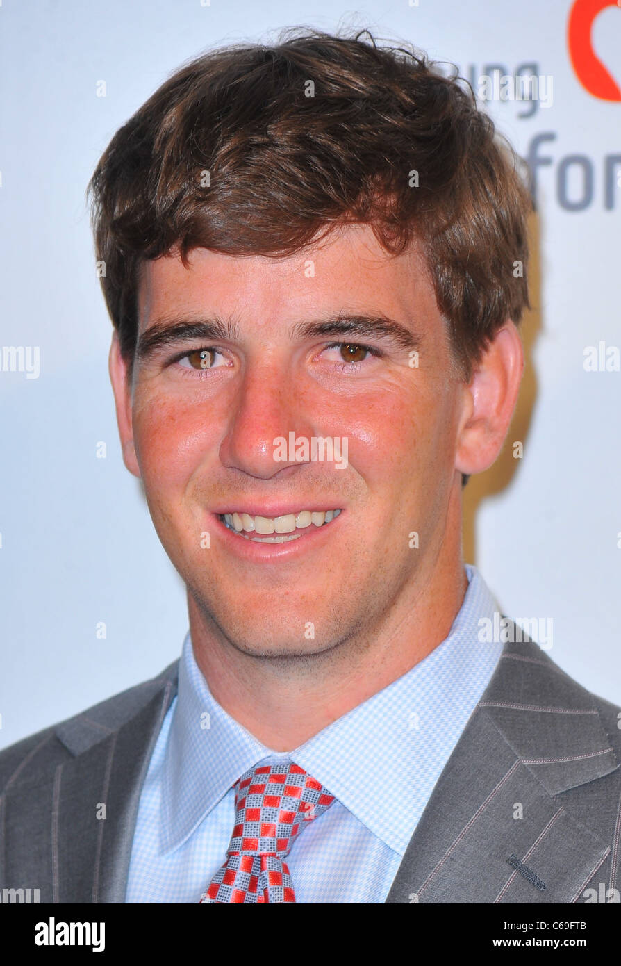 Eli Manning at arrivals for 10th Annual Samsung Hope For Children Gala ...