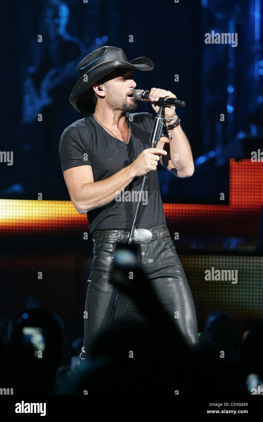 Tim McGraw inside for Tim McGraw in Concert at Hard Rock Hotel & Casino ...