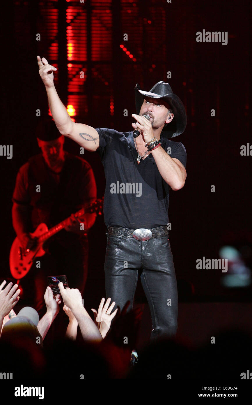 Tim McGraw inside for Tim McGraw in Concert at Hard Rock Hotel & Casino ...