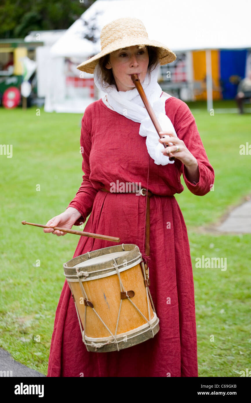 English flute player hi-res stock photography and images - Alamy