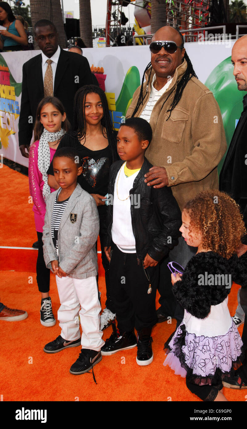 Steven Wonder at arrivals for NICKELODEON'S 24th Annual Kids' Choice ...