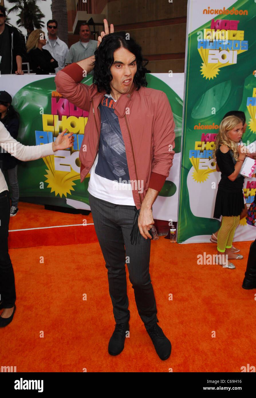 Russell Brand at arrivals for NICKELODEON'S 24th Annual Kids' Choice ...