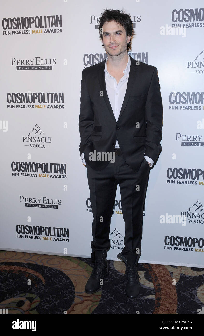 Ian Somerhalder at arrivals for COSMOPOLITAN Fun Fearless Males of 2011 ...