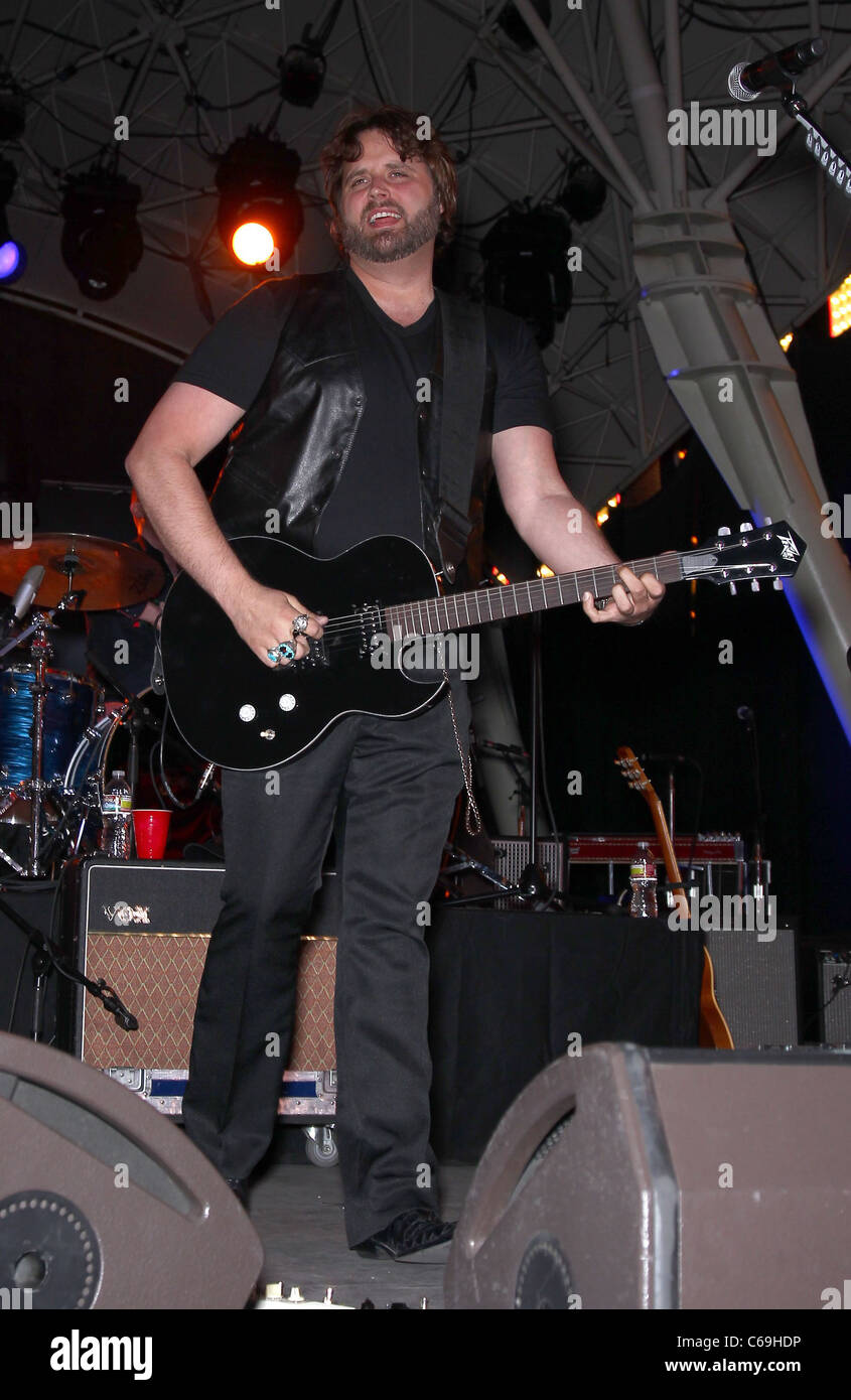 Randy Houser on stage for ACM Concerts at Fremont Street Experience ...
