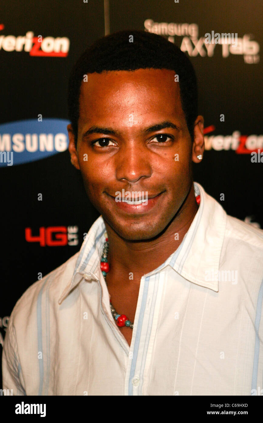 Anthony Montgomery in attendance for Samsung Galaxy Tab 10.1 Launch ...