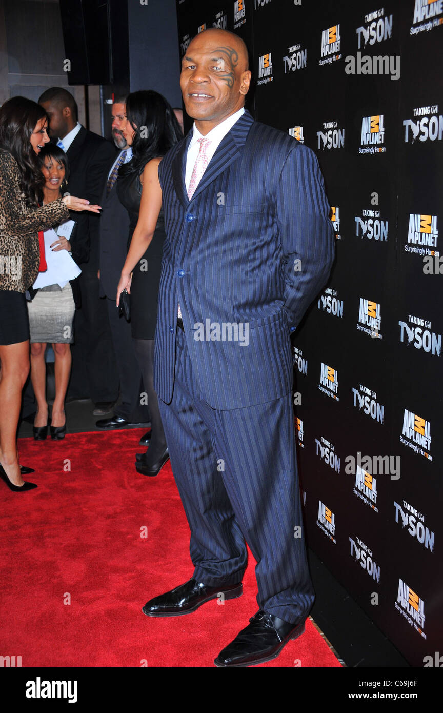 Mike Tyson at arrivals for TAKING ON TYSON Series Premiere on Animal ...