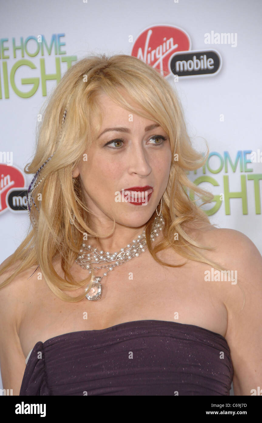 Jennifer Blanc at arrivals for TAKE ME HOME TONIGHT Premiere, LA Live ...
