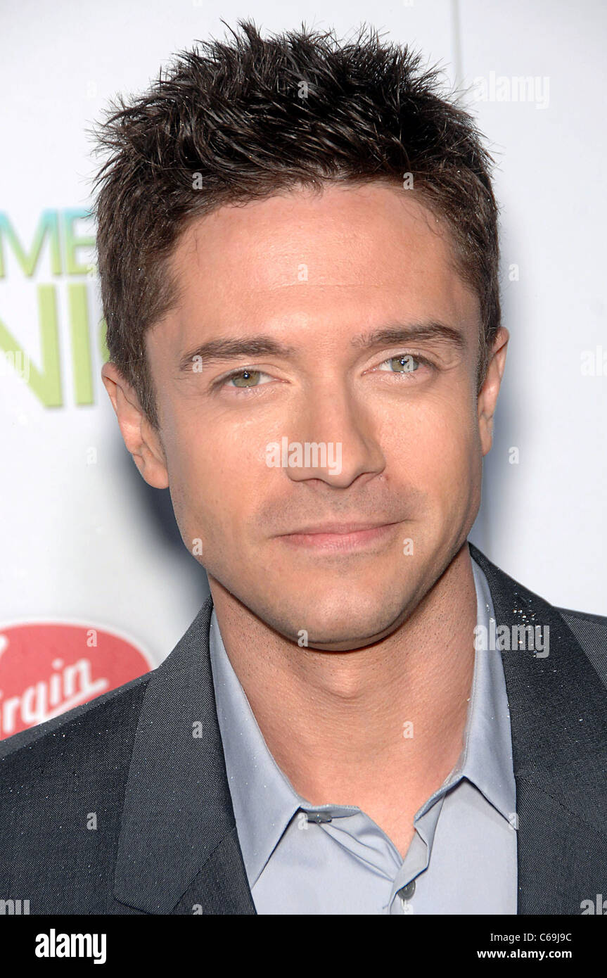 Topher Grace at arrivals for TAKE ME HOME TONIGHT Premiere, LA Live ...