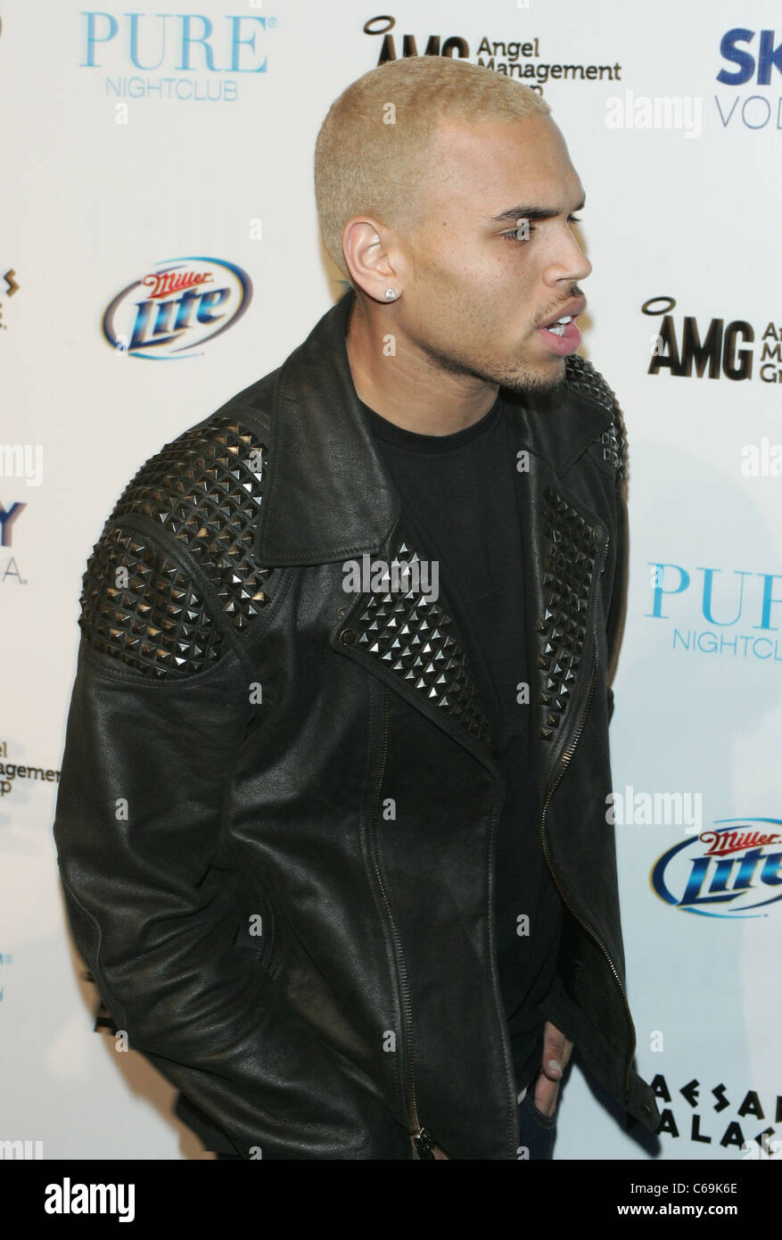Chris Brown in attendance for Chris Brown 22nd Birthday Party at PURE ...