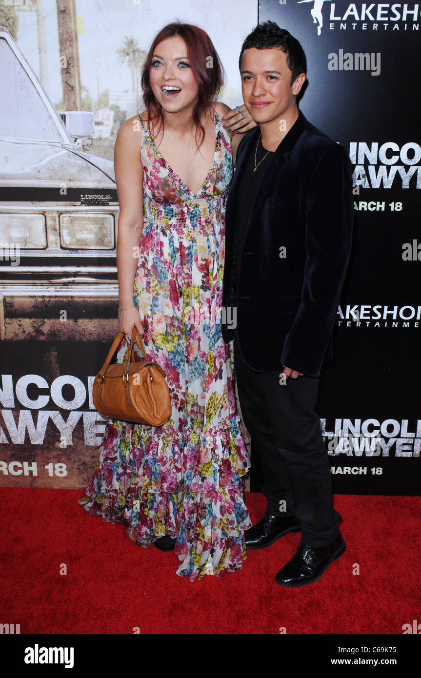Francesca Fisher-Eastwood, guest at arrivals for THE LINCOLN LAWYER ...