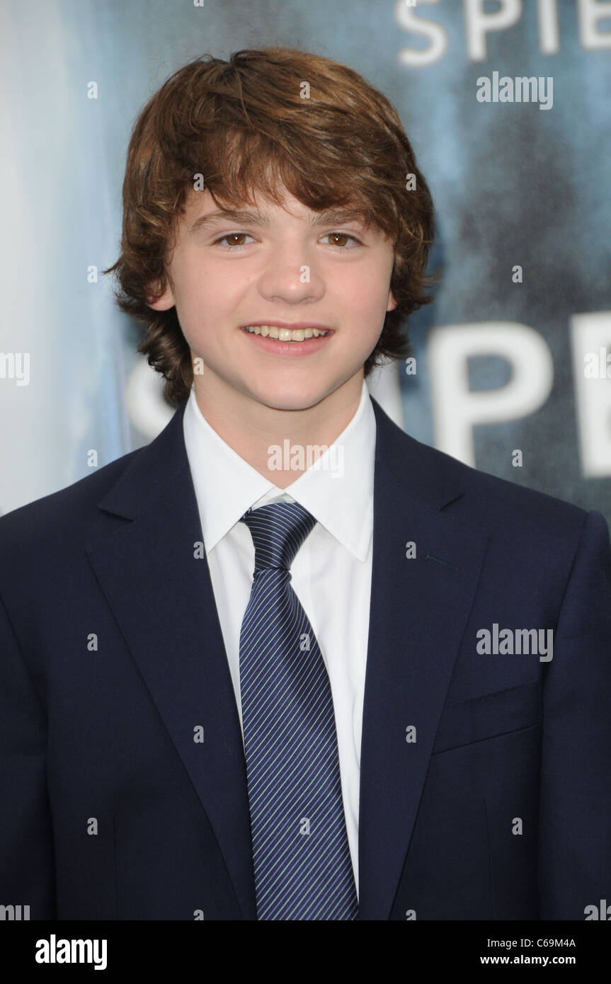 Joel Courtney at arrivals for SUPER 8 Premiere, Regency Village Theater ...