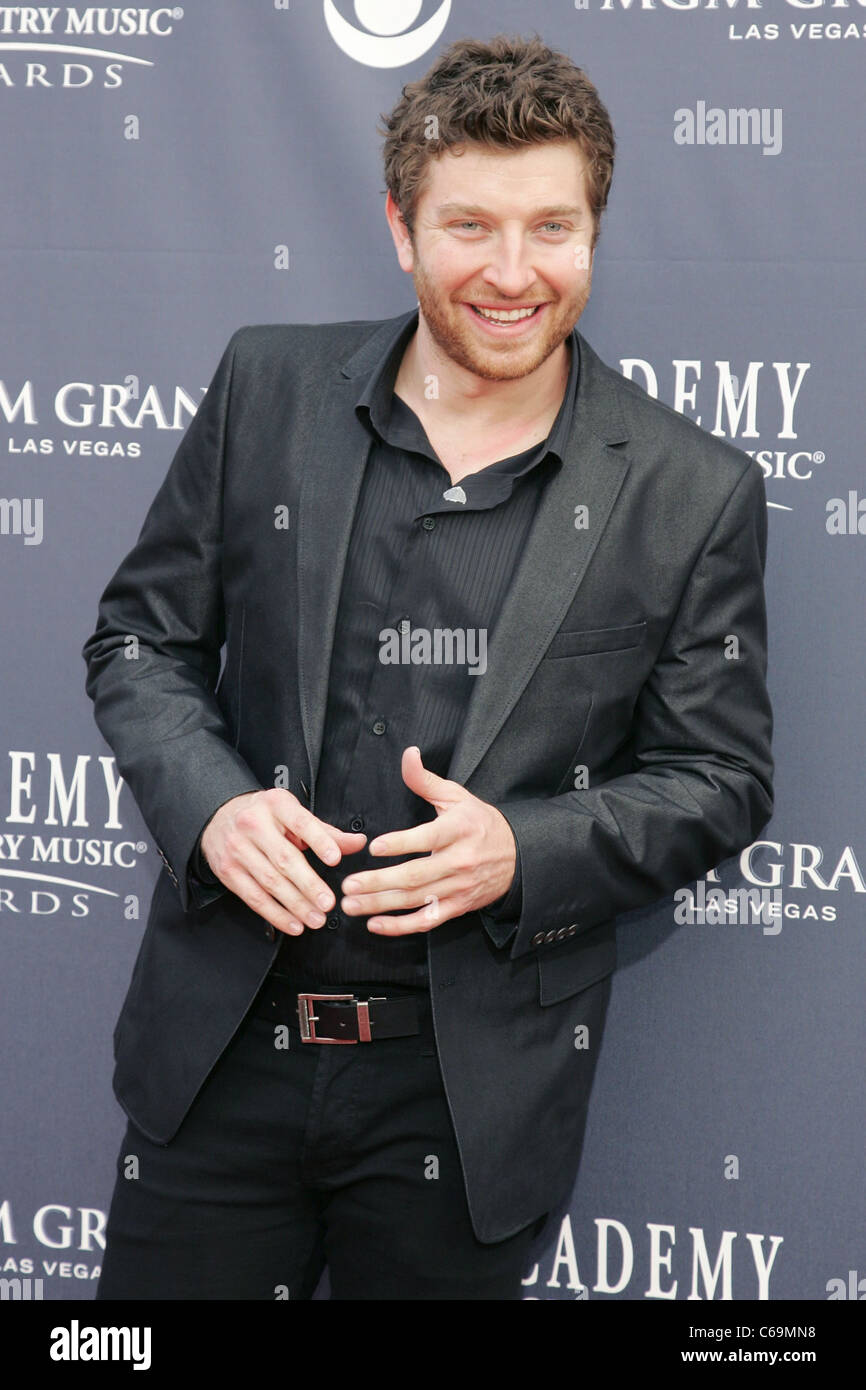 Brett Eldredge at arrivals for Academy of Country Music ACM Awards 2011 ...