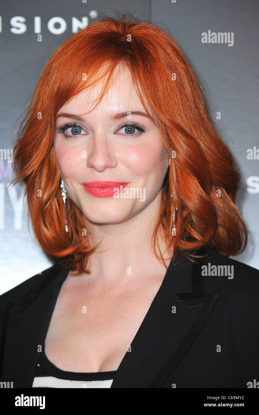Christina Hendricks at arrivals for Premiere Screening of Filmed ...