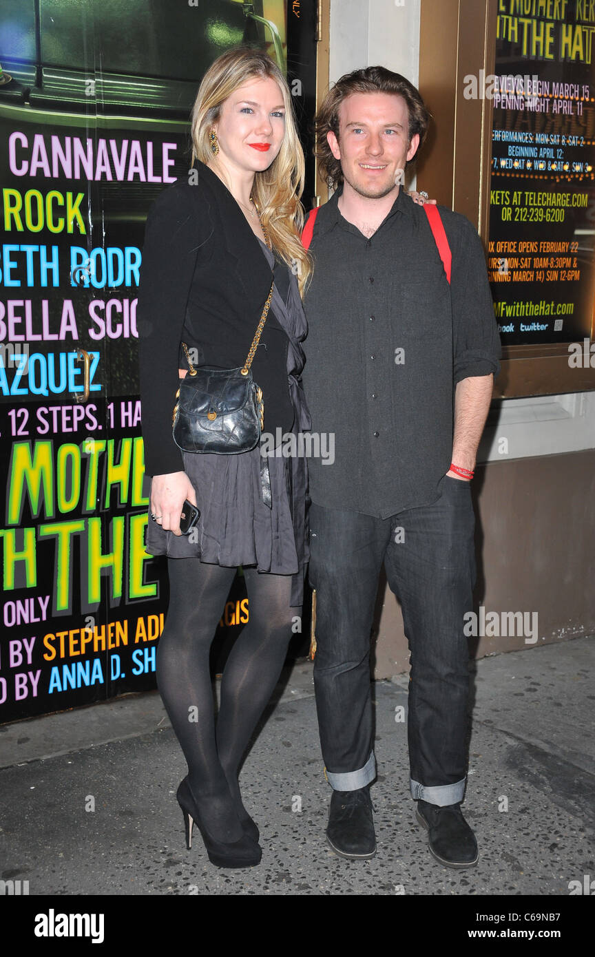 Lily Rabe in attendance for THE MOTHERF**KER WITH THE HAT Opening Night ...