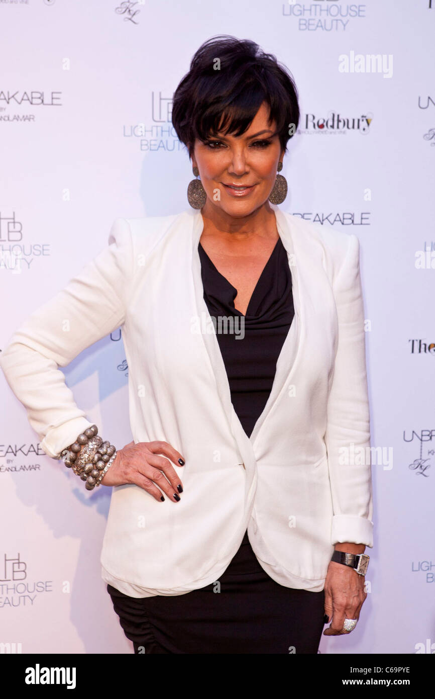 Kris Jenner in attendance for UNBREAKABLE Fragrance Launch, The Redbury ...