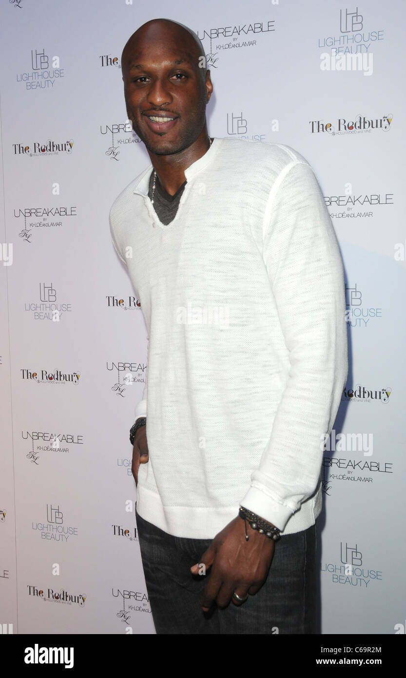 Khloe Kardashian, Lamar Odem in attendance for UNBREAKABLE Fragrance ...