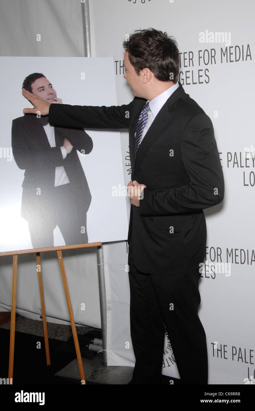 Jimmy Fallon at a public appearance for An Evening with Jimmy Fallon at ...