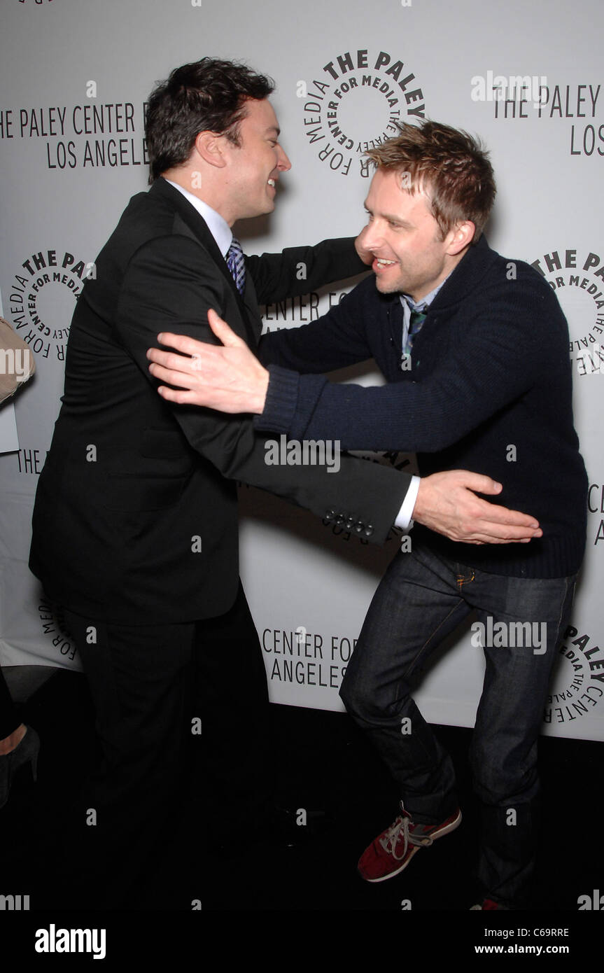 Jimmy Fallon, Chris Hardwick at a public appearance for An Evening with ...