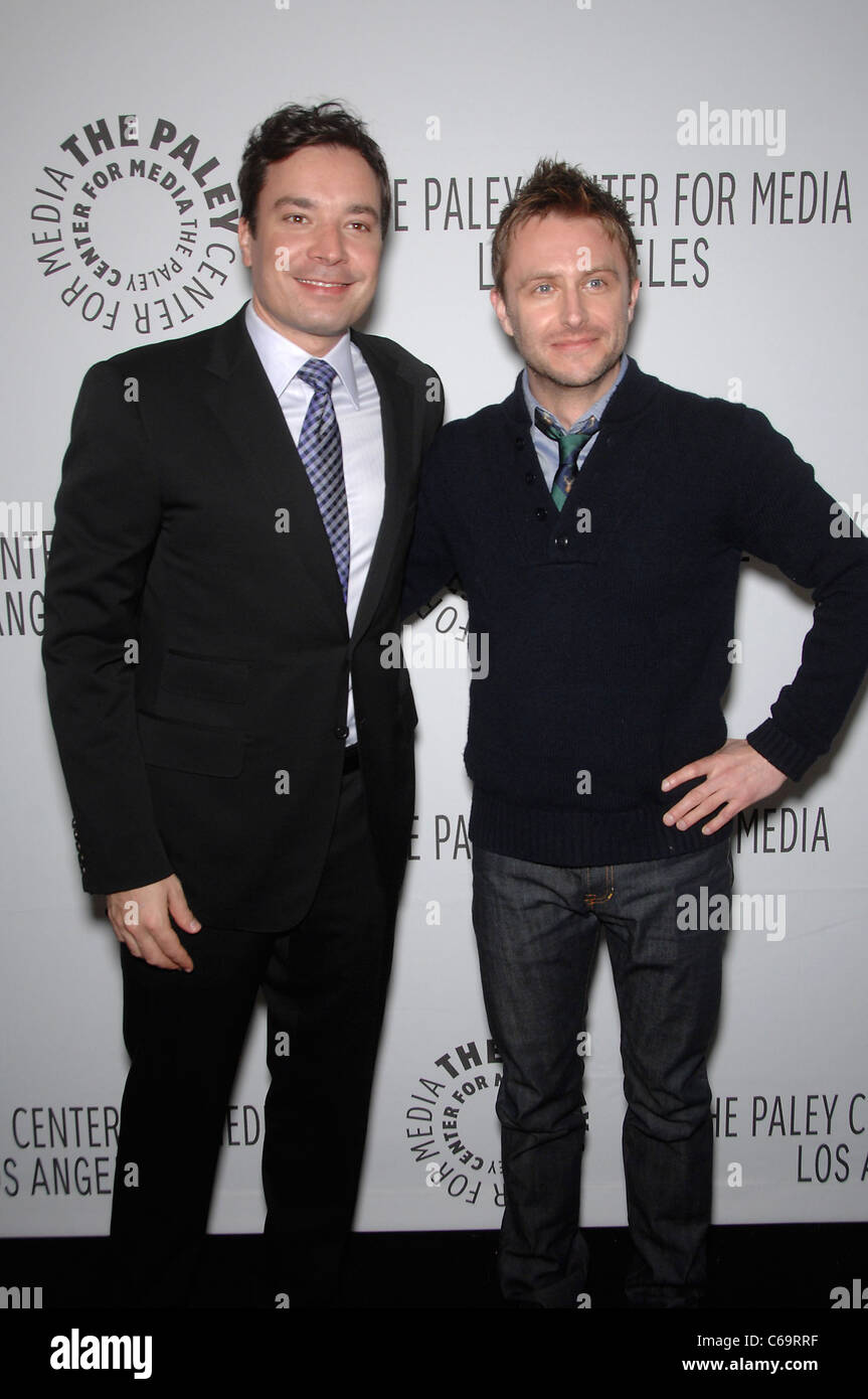 Jimmy Fallon, Chris Hardwick at a public appearance for An Evening with ...