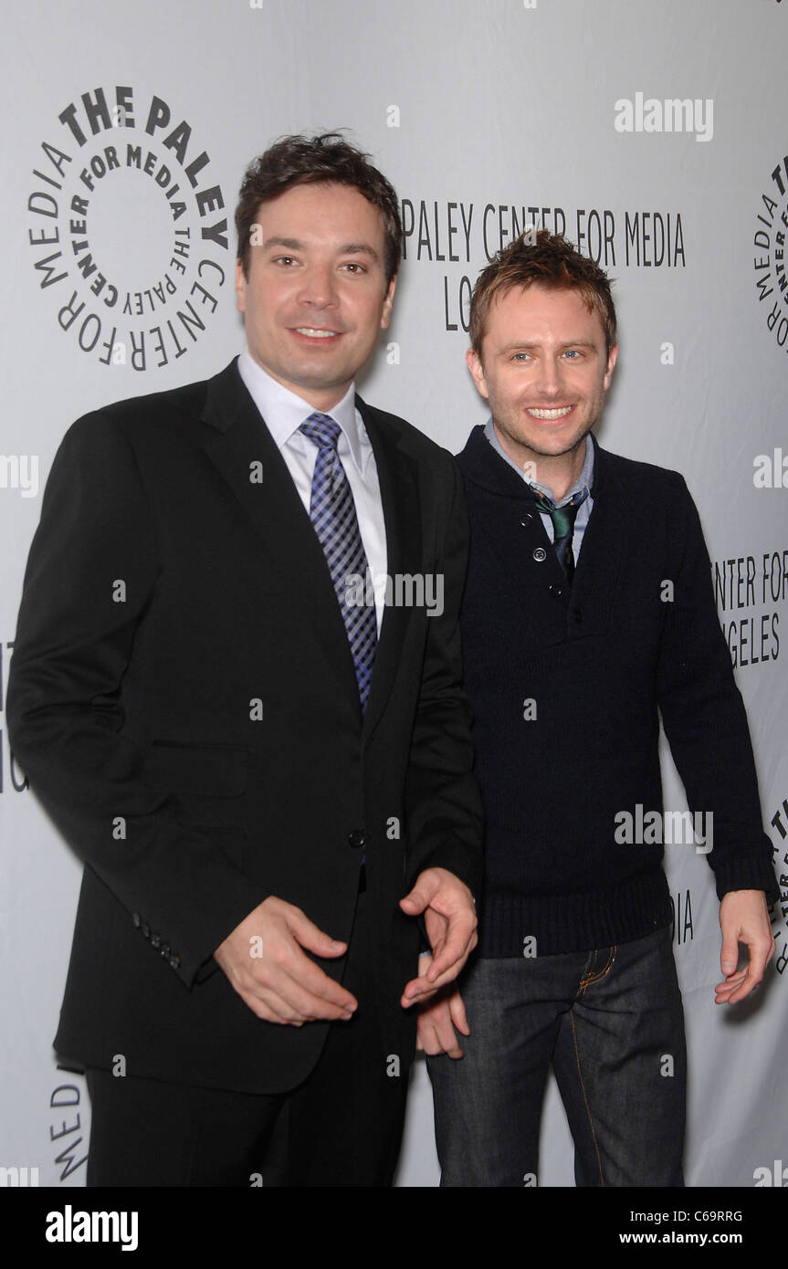Jimmy Fallon, Chris Hardwick at a public appearance for An Evening with ...