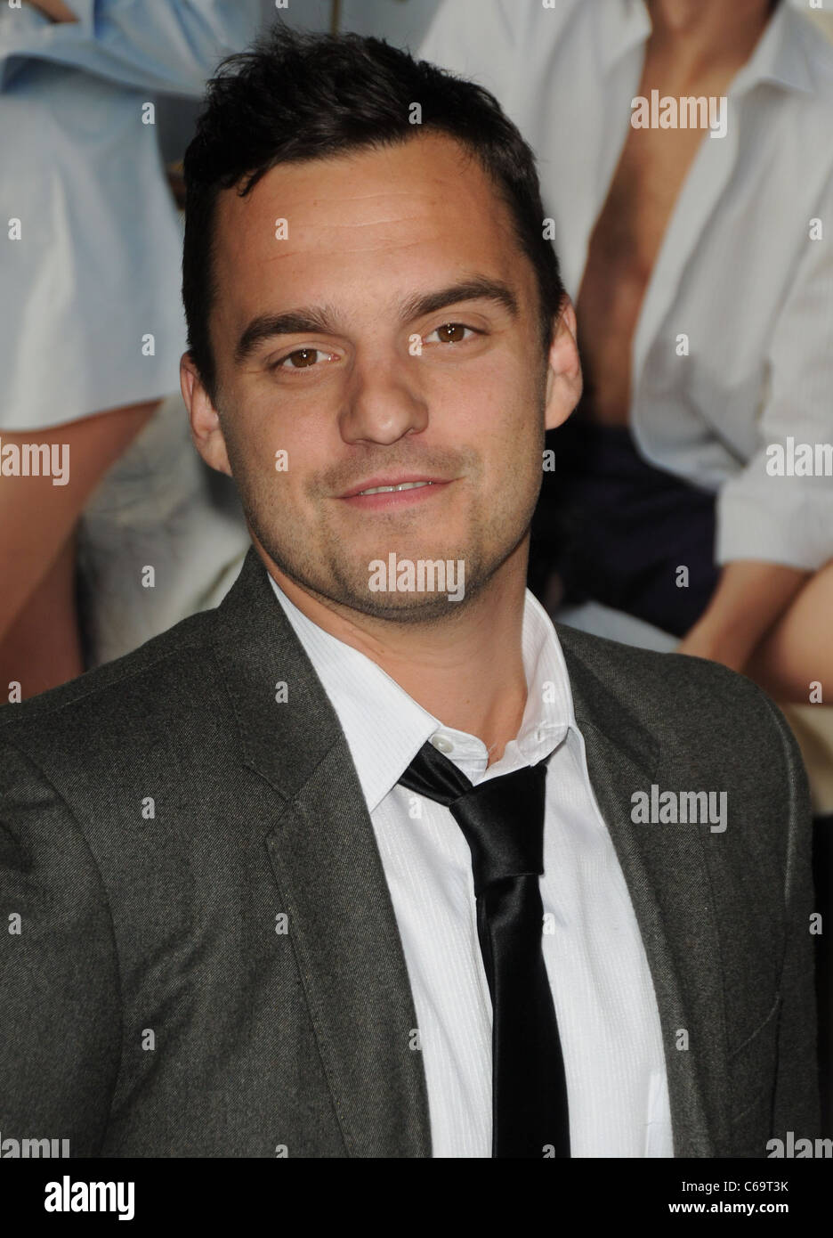 Jake johnson los angeles premiere of hi-res stock photography and ...