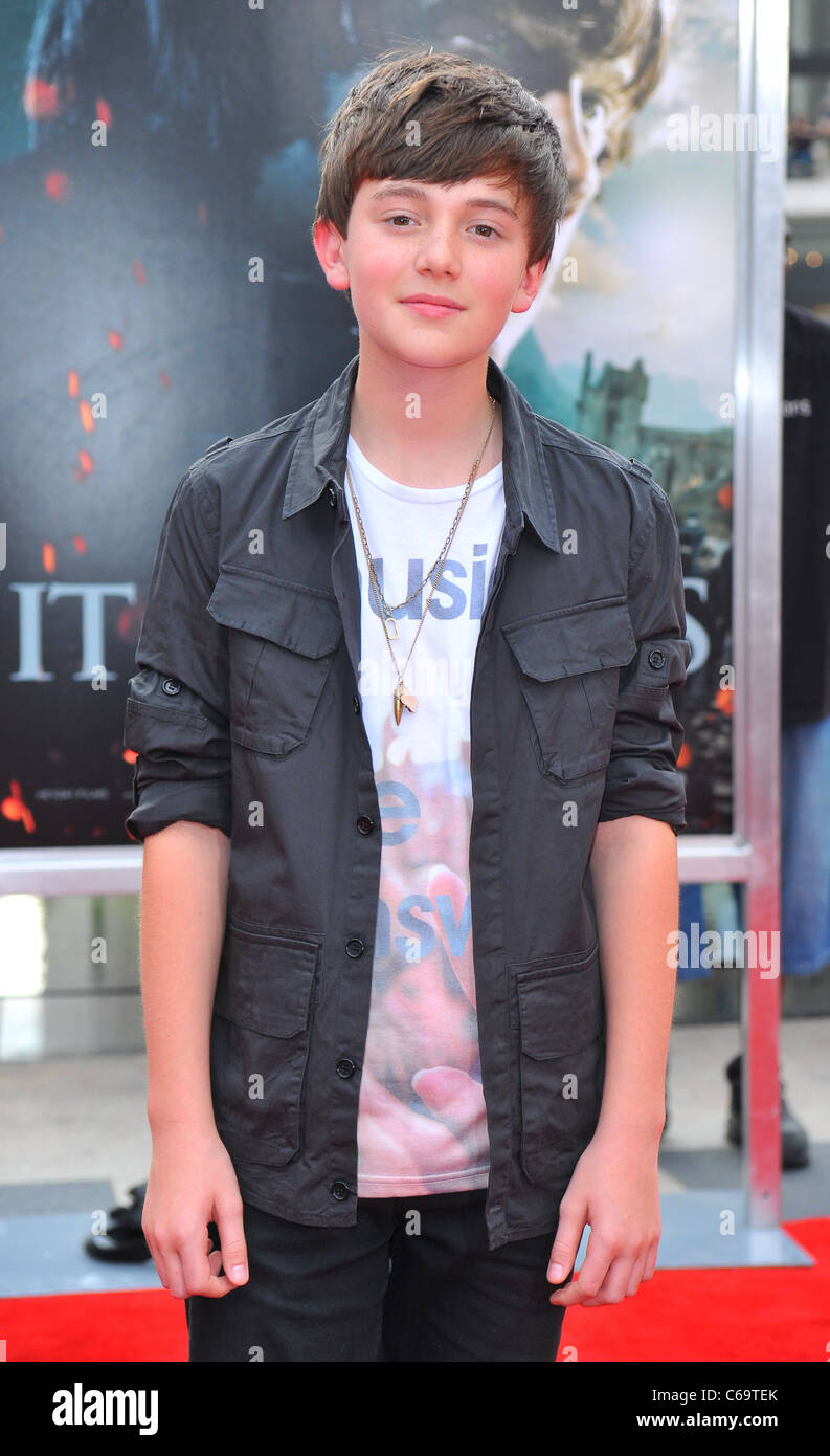 Harry the deathly hallows part north american premiere hi-res stock ...