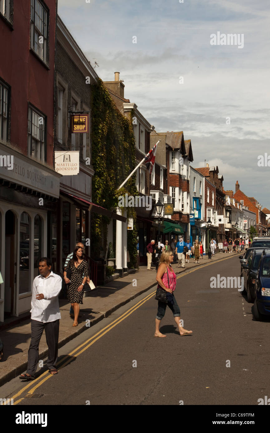 Rye High Street, East Sussex, England, UK Stock Photo - Alamy