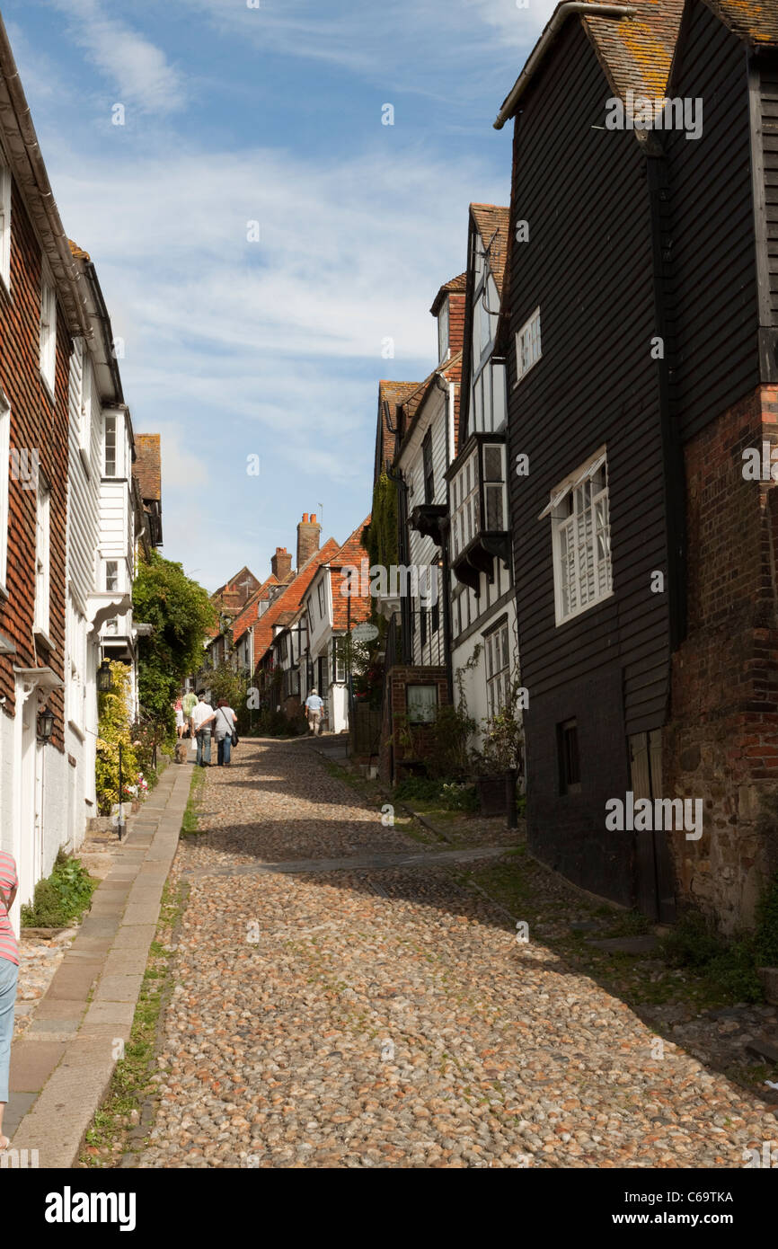Mermaid Street, Rye, East Sussex, England, UK Stock Photo - Alamy