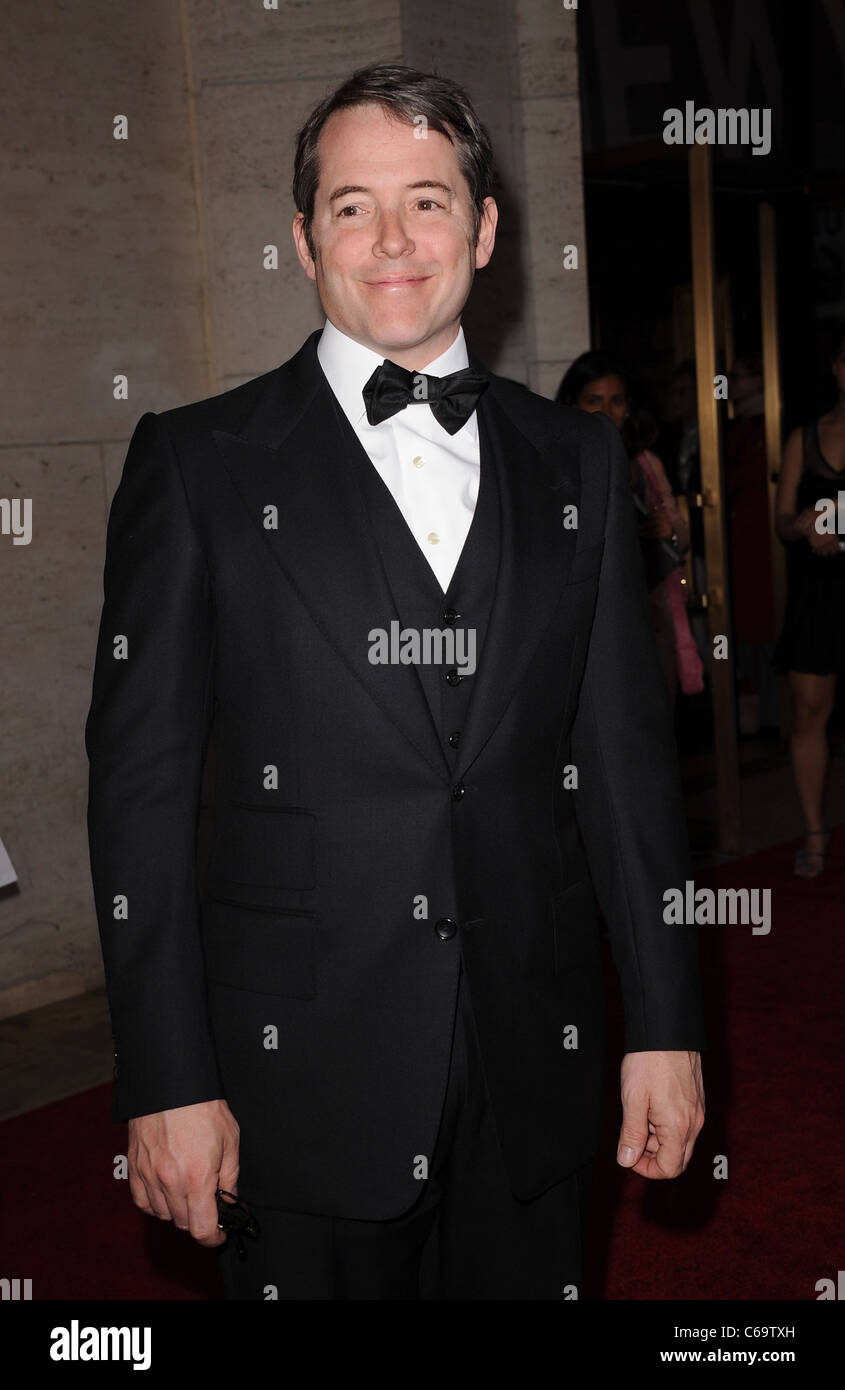Matthew Broderick at arrivals for New York City Ballet 2011 Spring Gala ...