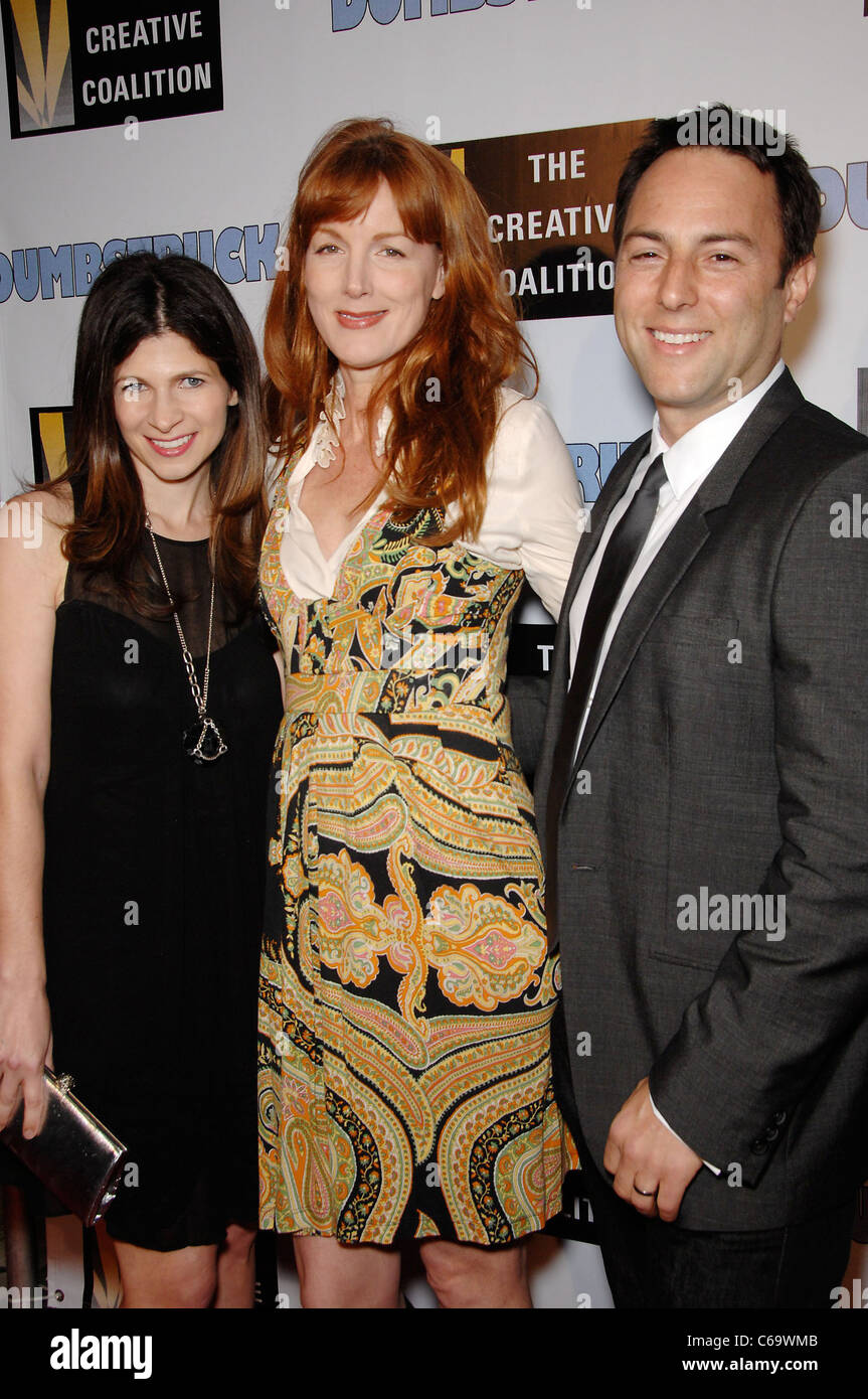 Lindsay Goffman, Bird York, Mark Goffman at arrivals for DUMBSTRUCK ...