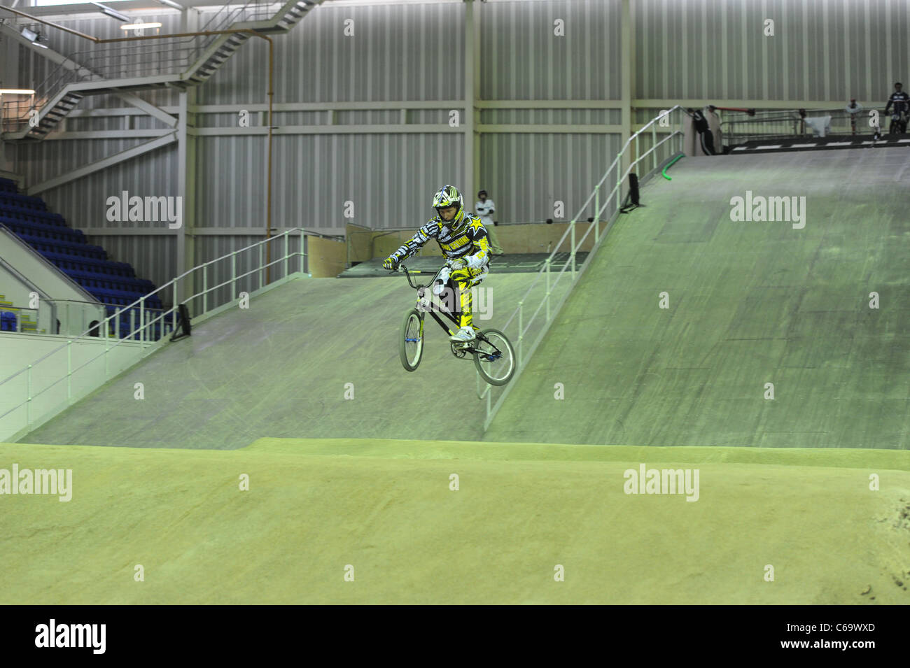 National indoor bmx centre manchester hi-res stock photography and ...