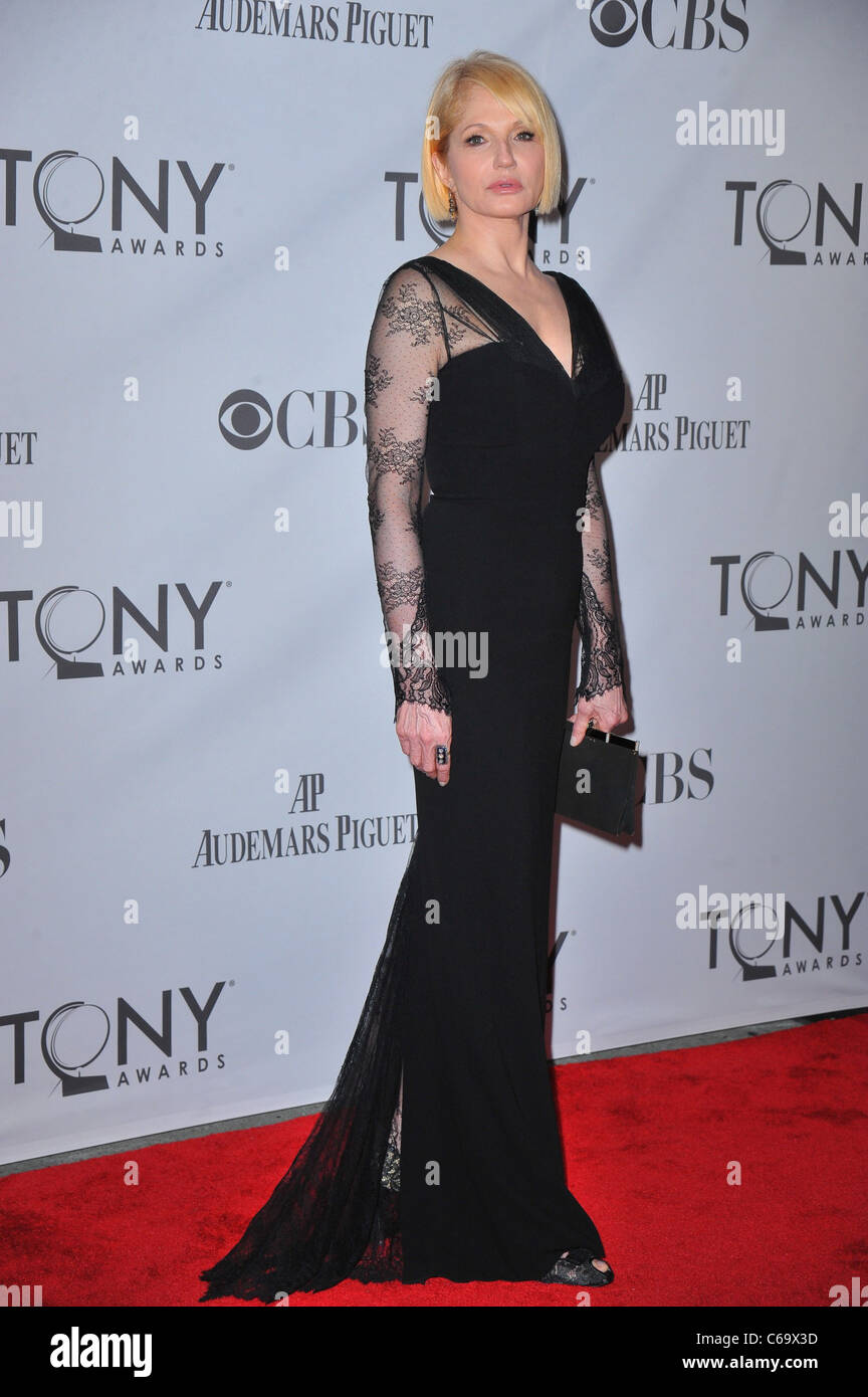 Ellen Barkin (wearing a L’Wren Scott dress) at arrivals for American ...