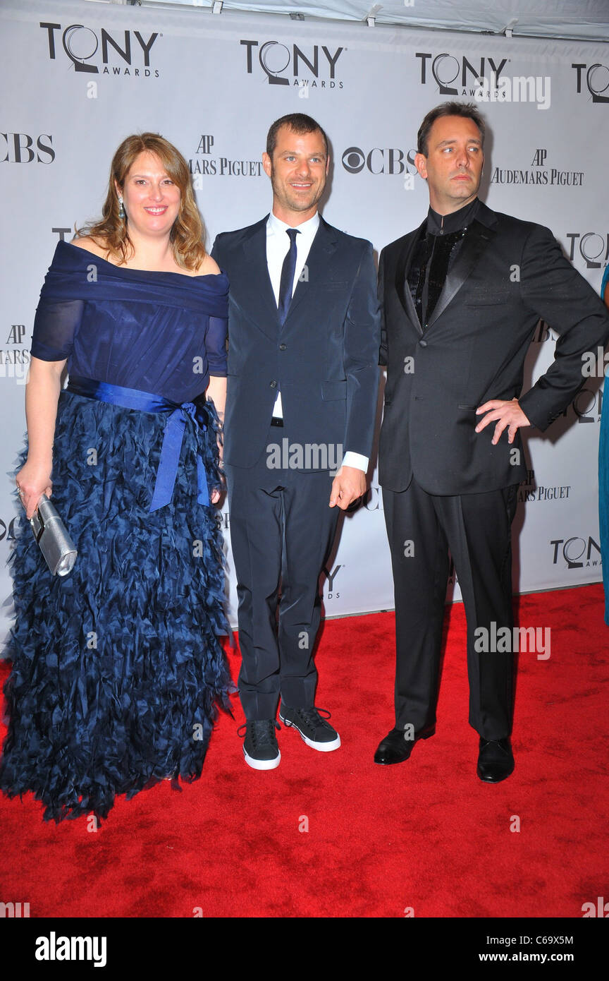 Matt Stone, Trey Parker at arrivals for American Theatre Wing's 65th ...