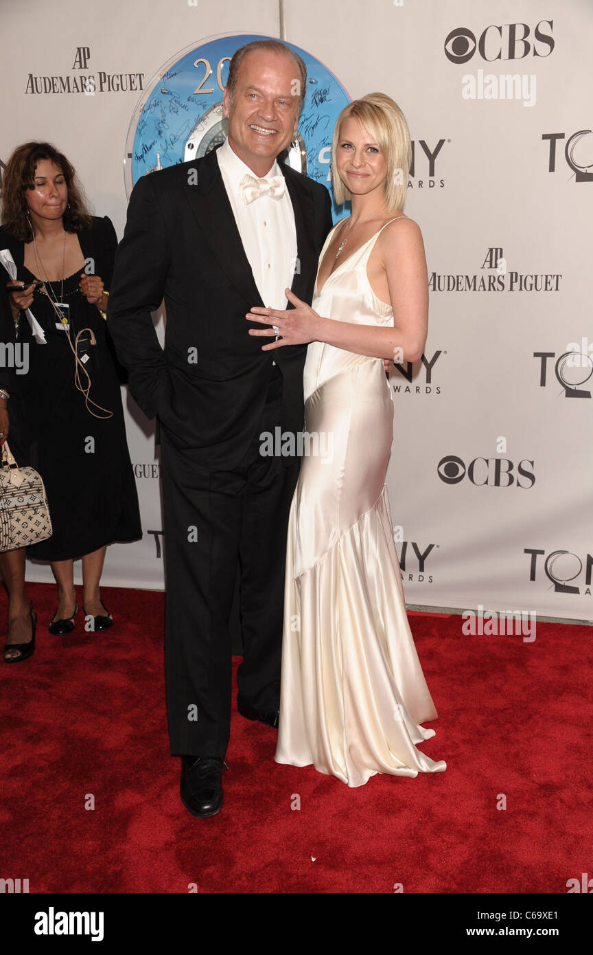 Kelsey Grammer, Kayte Walsh at arrivals for American Theatre Wing's ...