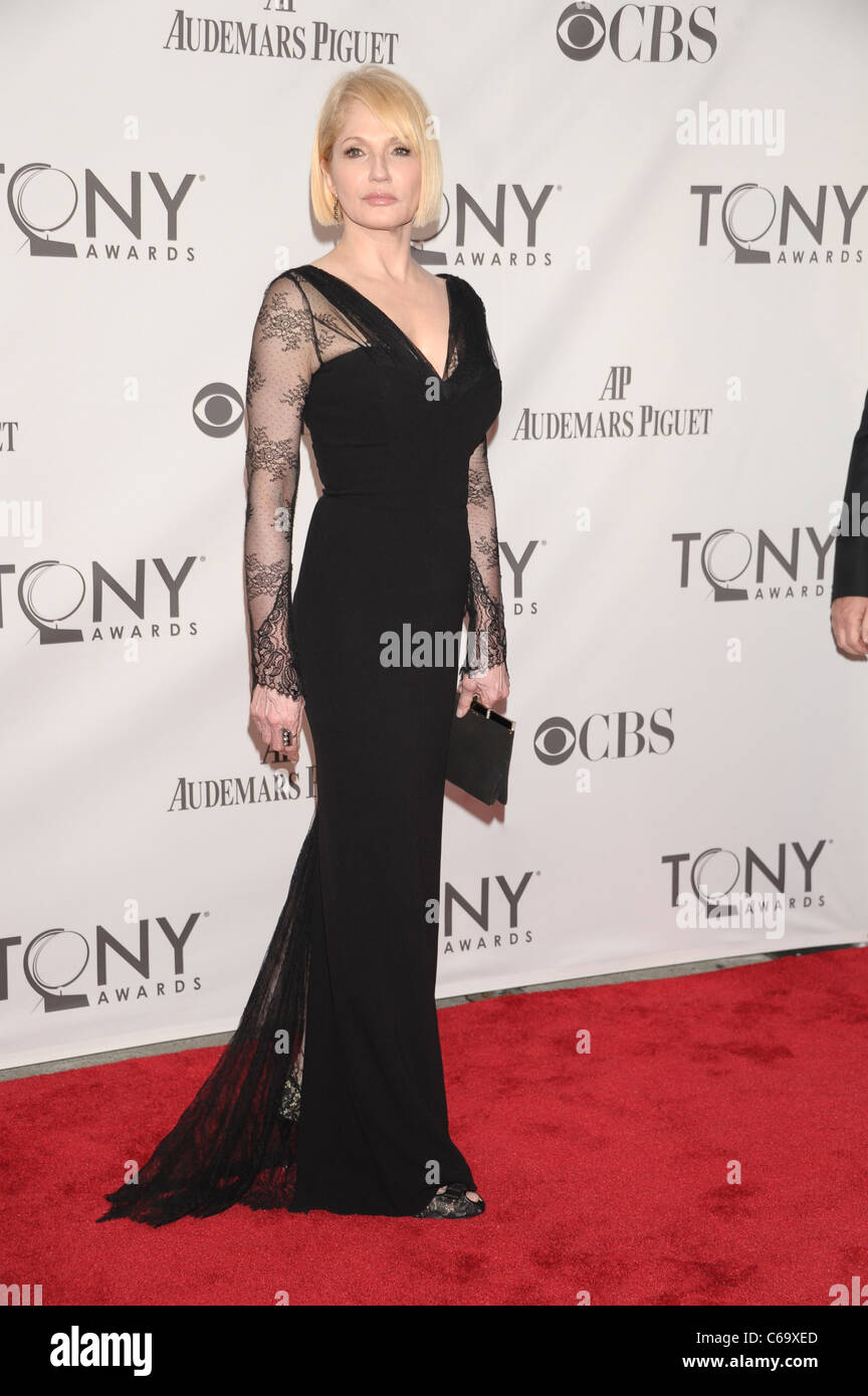 Ellen Barkin (wearing a L’Wren Scott dress) at arrivals for American ...