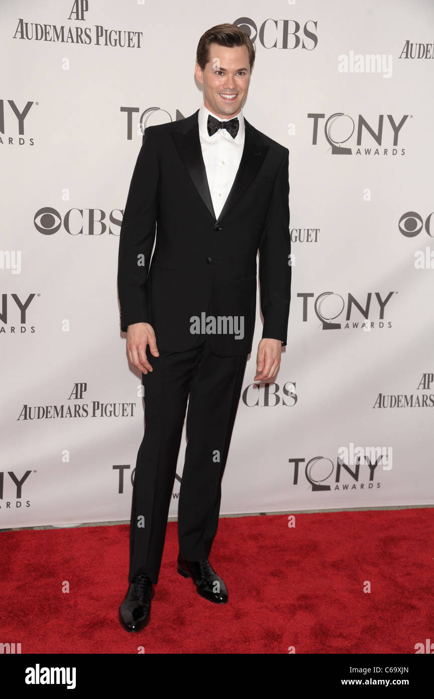 Andrew Rannells at arrivals for American Theatre Wing's 65th Annual ...