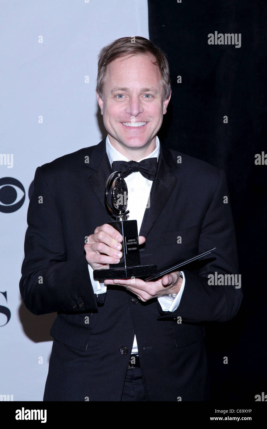 Scott Pask in the press room for American Theatre Wing's 65th Annual ...