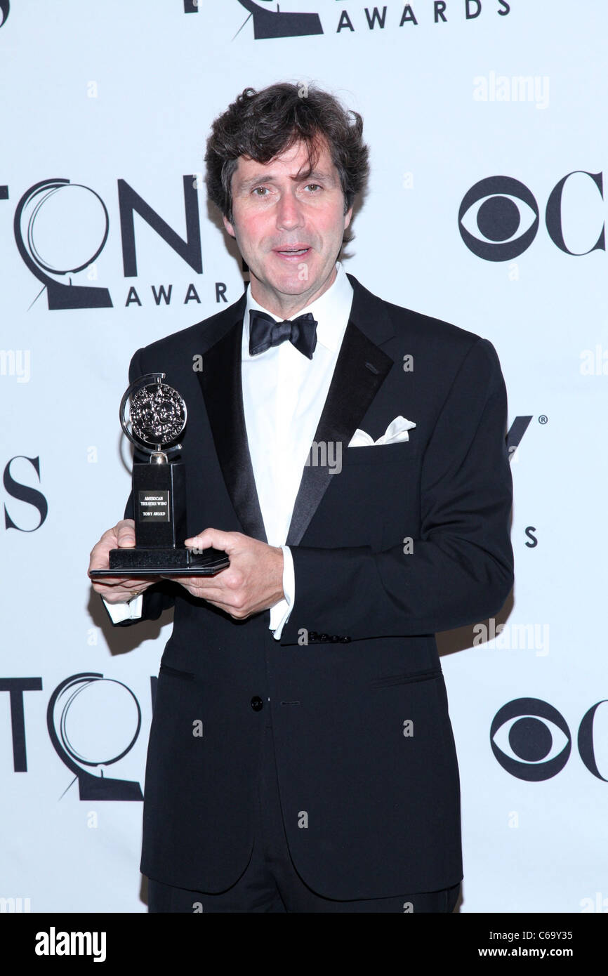 Brian Ronan in the press room for American Theatre Wing's 65th Annual ...