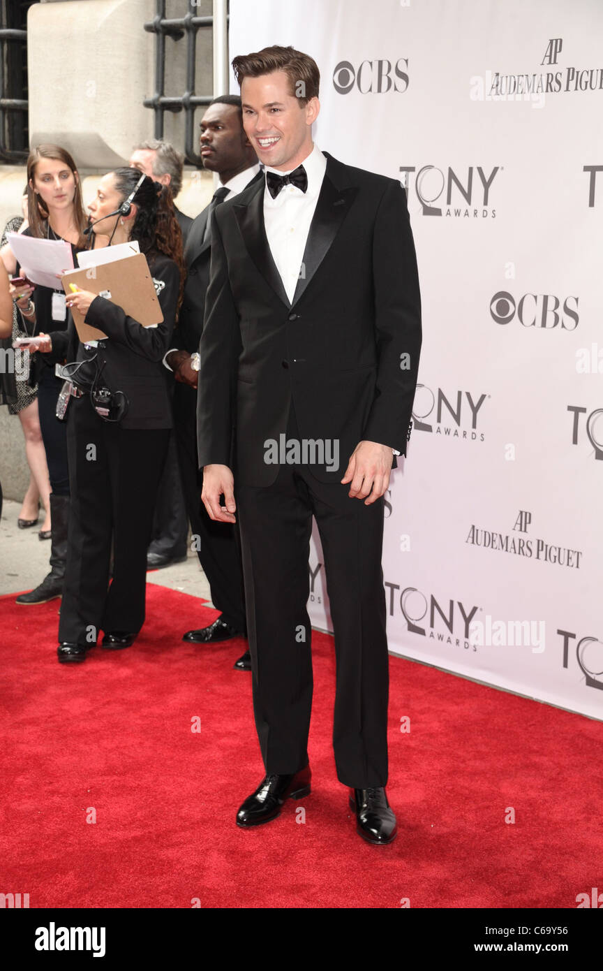 Andrew Rannells at arrivals for American Theatre Wing's 65th Annual ...