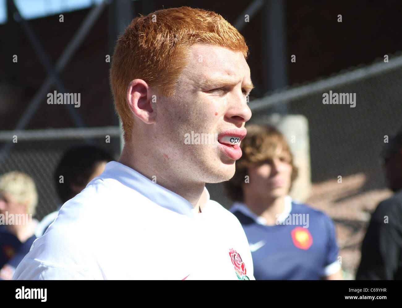 James Rodwell of England at a public appearance for The 2011 USA Sevens ...