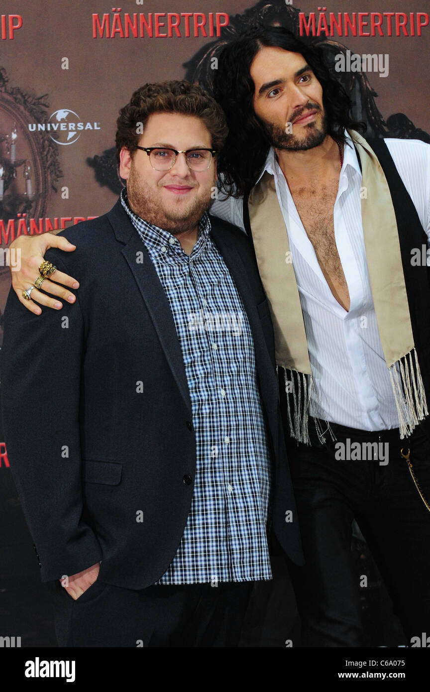 Jonah hill and russell brand hi-res stock photography and images - Alamy