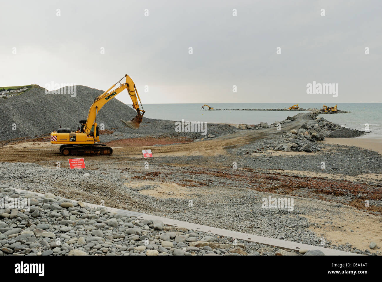 Part coastal defence work hi-res stock photography and images - Alamy