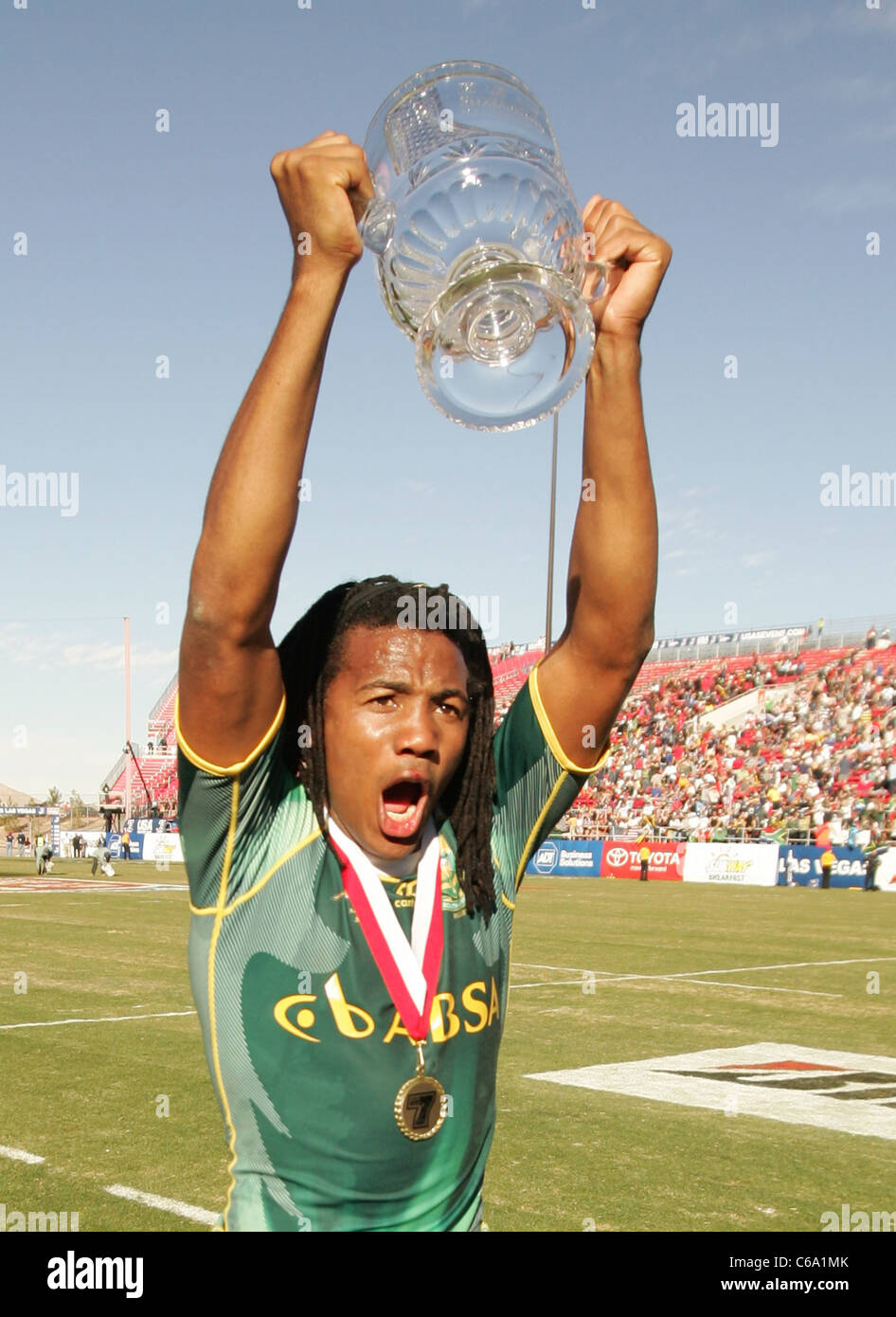 Cecil Afrika of South Africa at a public appearance for The 2011 USA ...