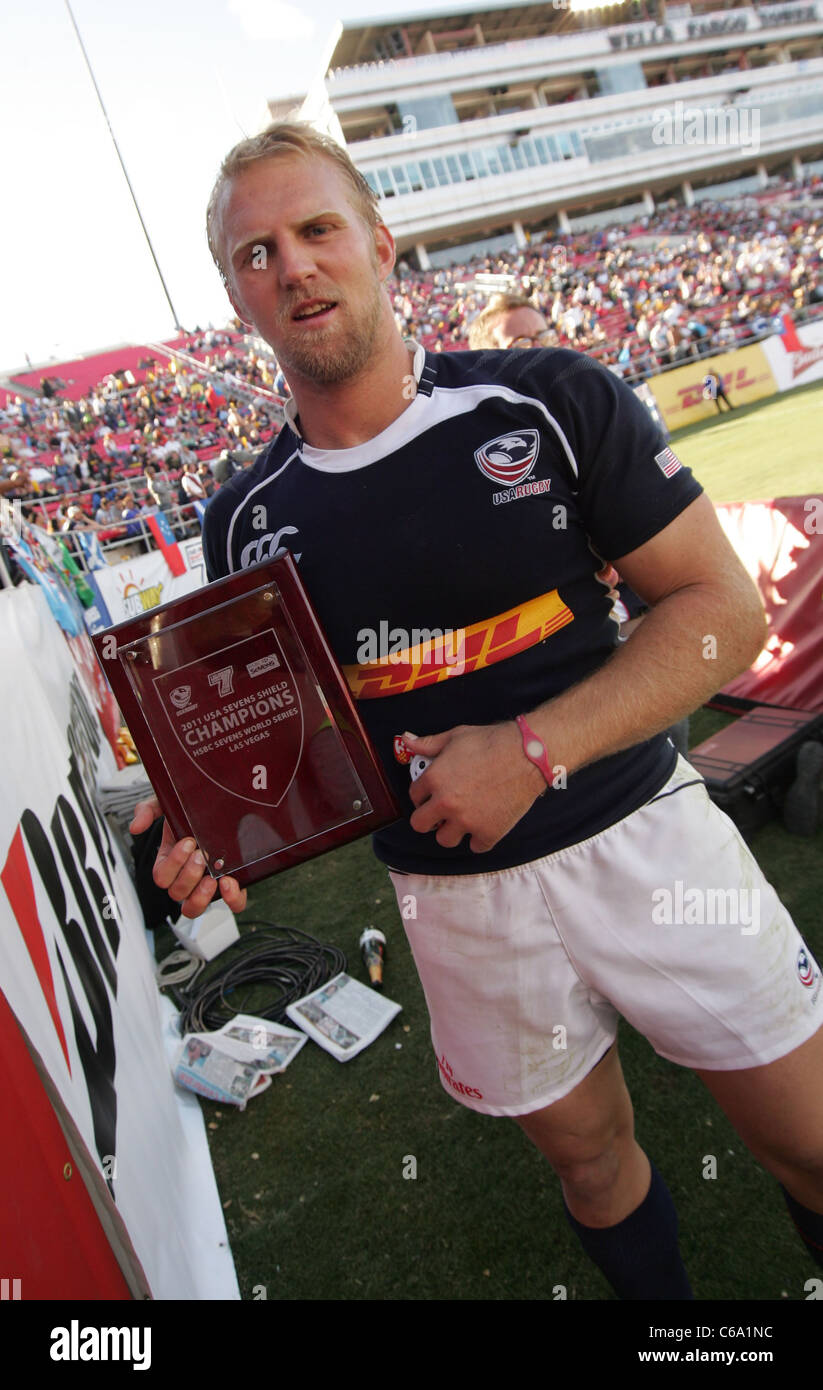 Matt Hawkins of the USA at a public appearance for The 2011 USA Sevens ...