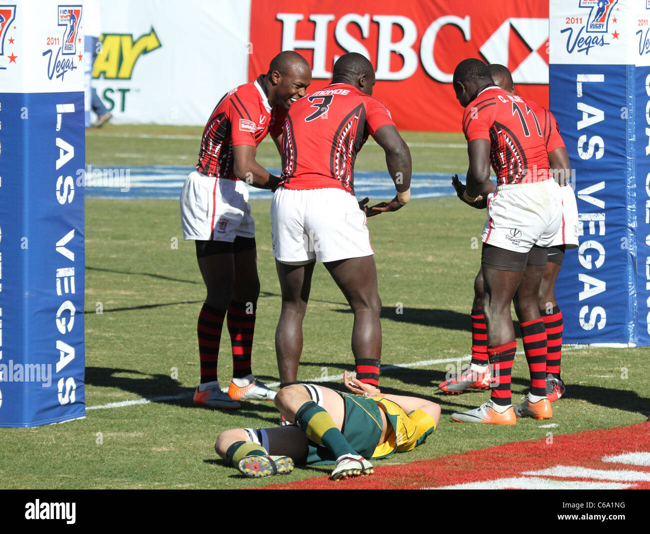 Andrew Amonde, Frankie Horne, Collins Injera, Sidney Ashioya of Kenya ...