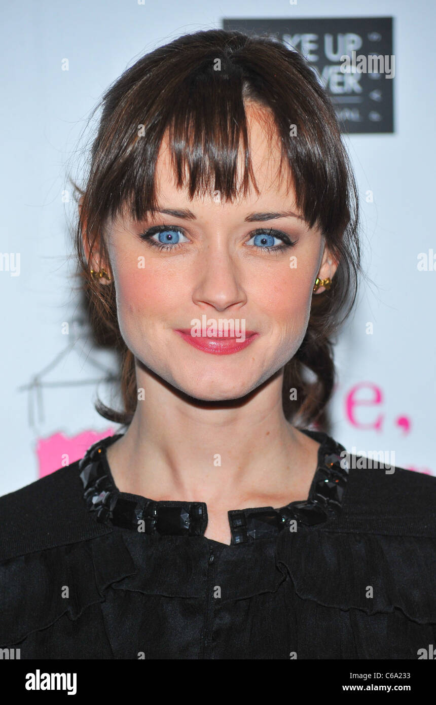 Alexis Bledel at the after-party for LOVE, LOSS and WHAT I WORE 500th ...