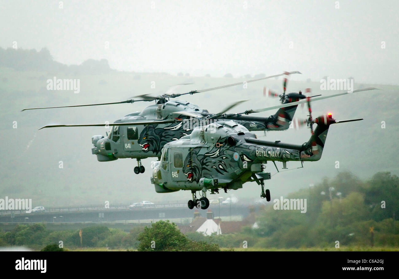 Royal Navy Military Helicopters Stock Photo - Alamy