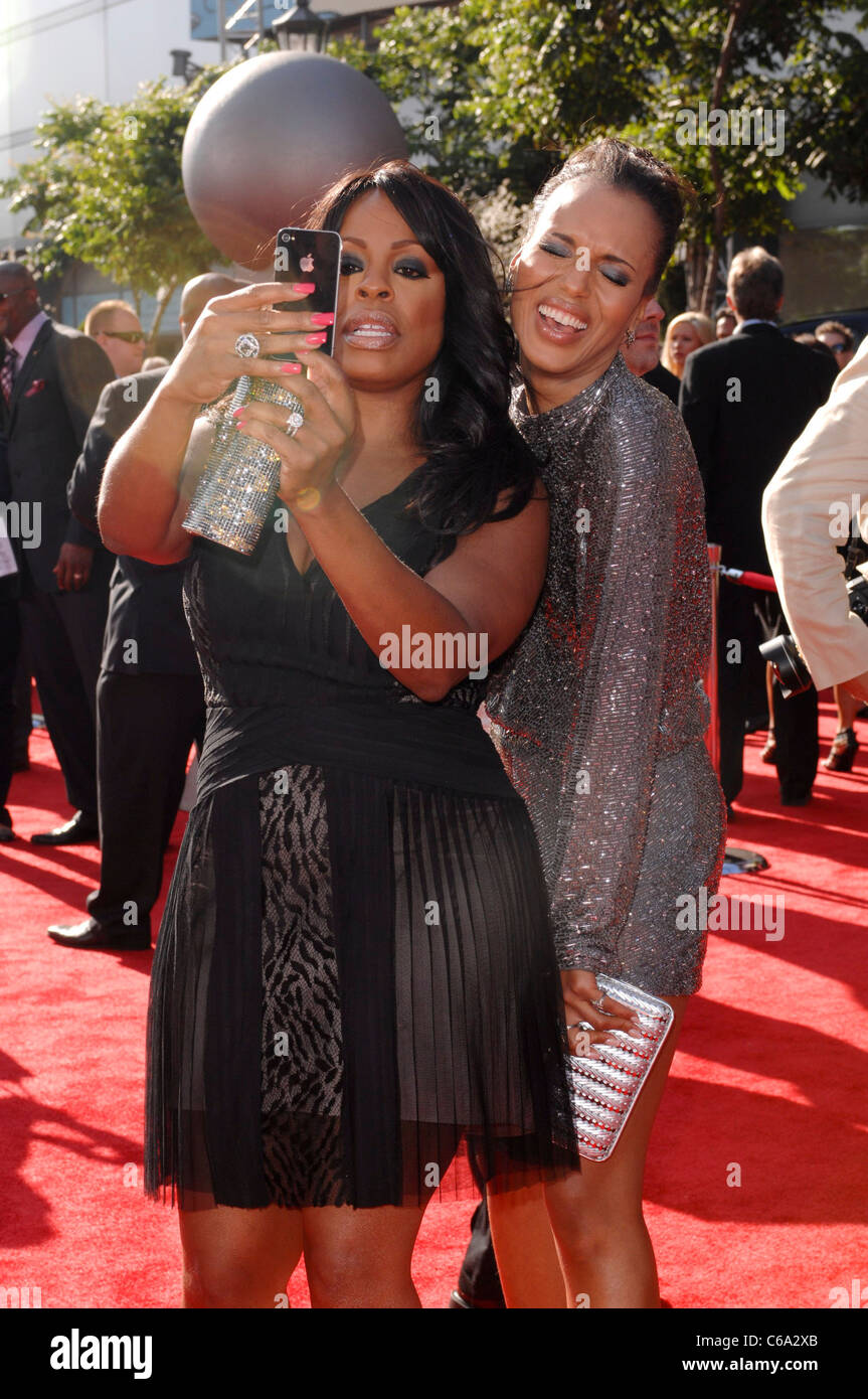 Niecy Nash, Kerry Washington at arrivals for The 2011 ESPY Awards ...